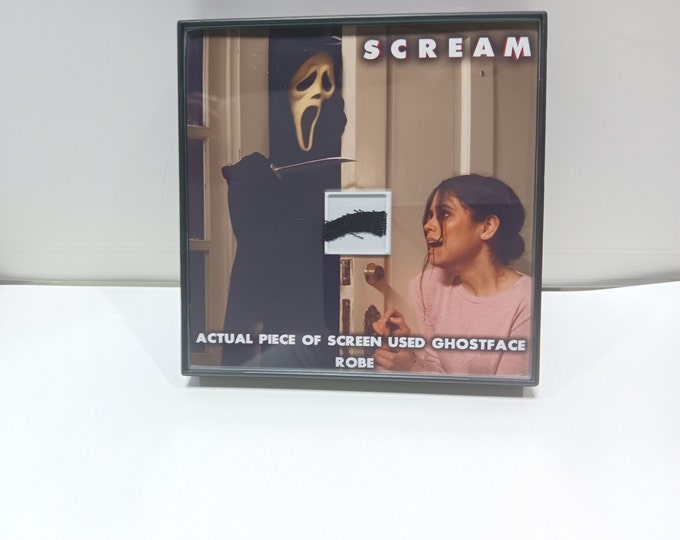 SCREAM 2022 Movie Prop - GENUINE Swatch of GHOSTFACE'S Robe - Screen ...