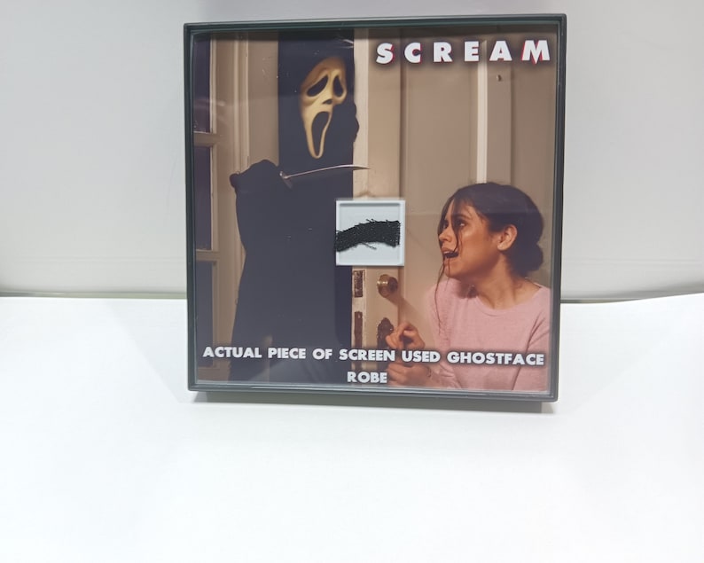 SCREAM 2022 Movie Prop GENUINE Swatch of GHOSTFACE'S Robe Screen Used ...