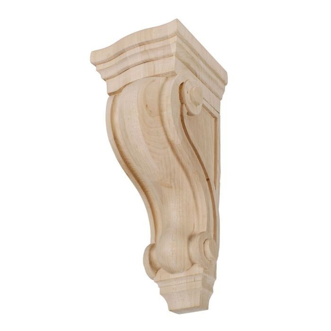 Unfinished Solid North American Hardwood Maple Corbel by American Pro ...