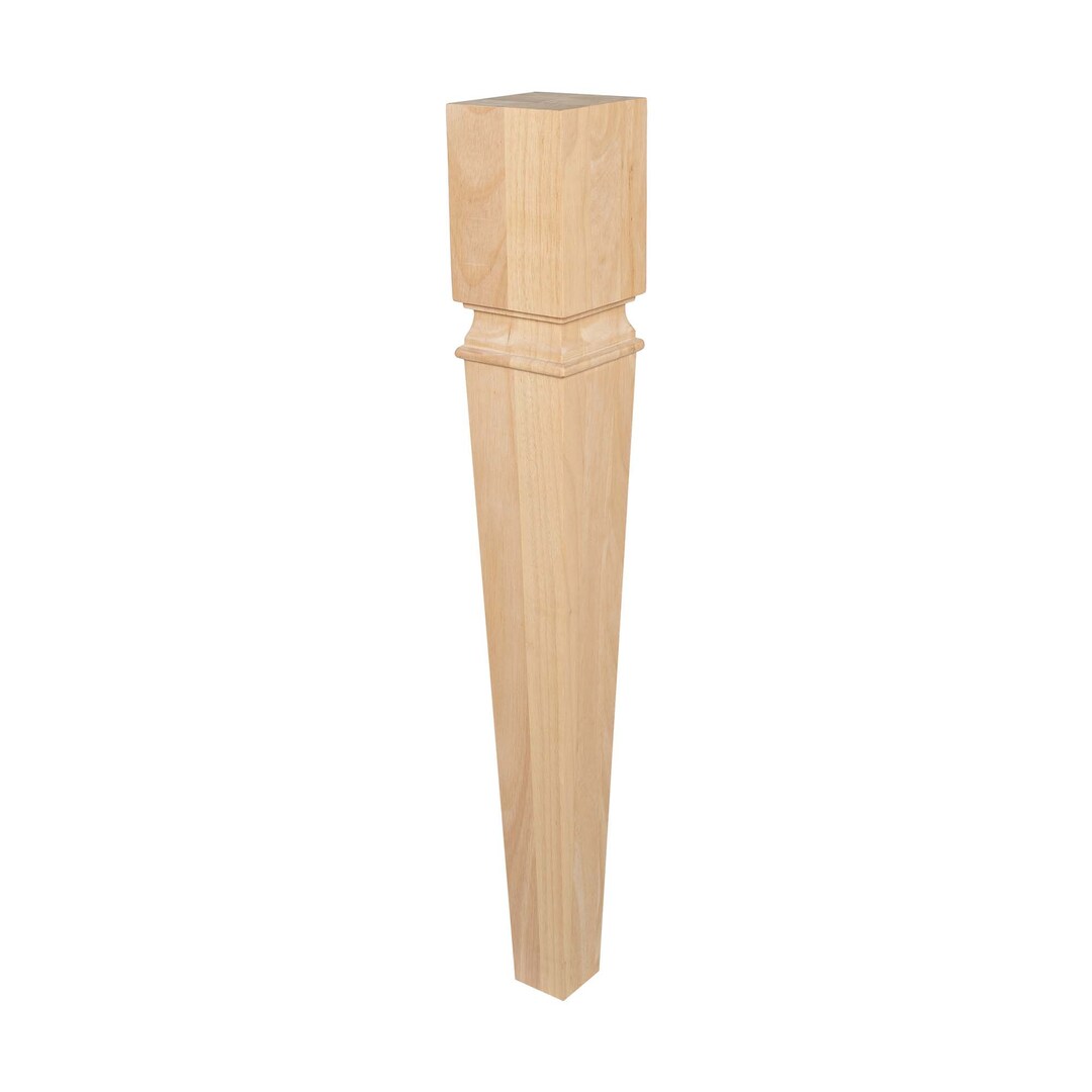 Solid Maple Wood Island Leg - 35-1/2in H X 5in W - Etsy