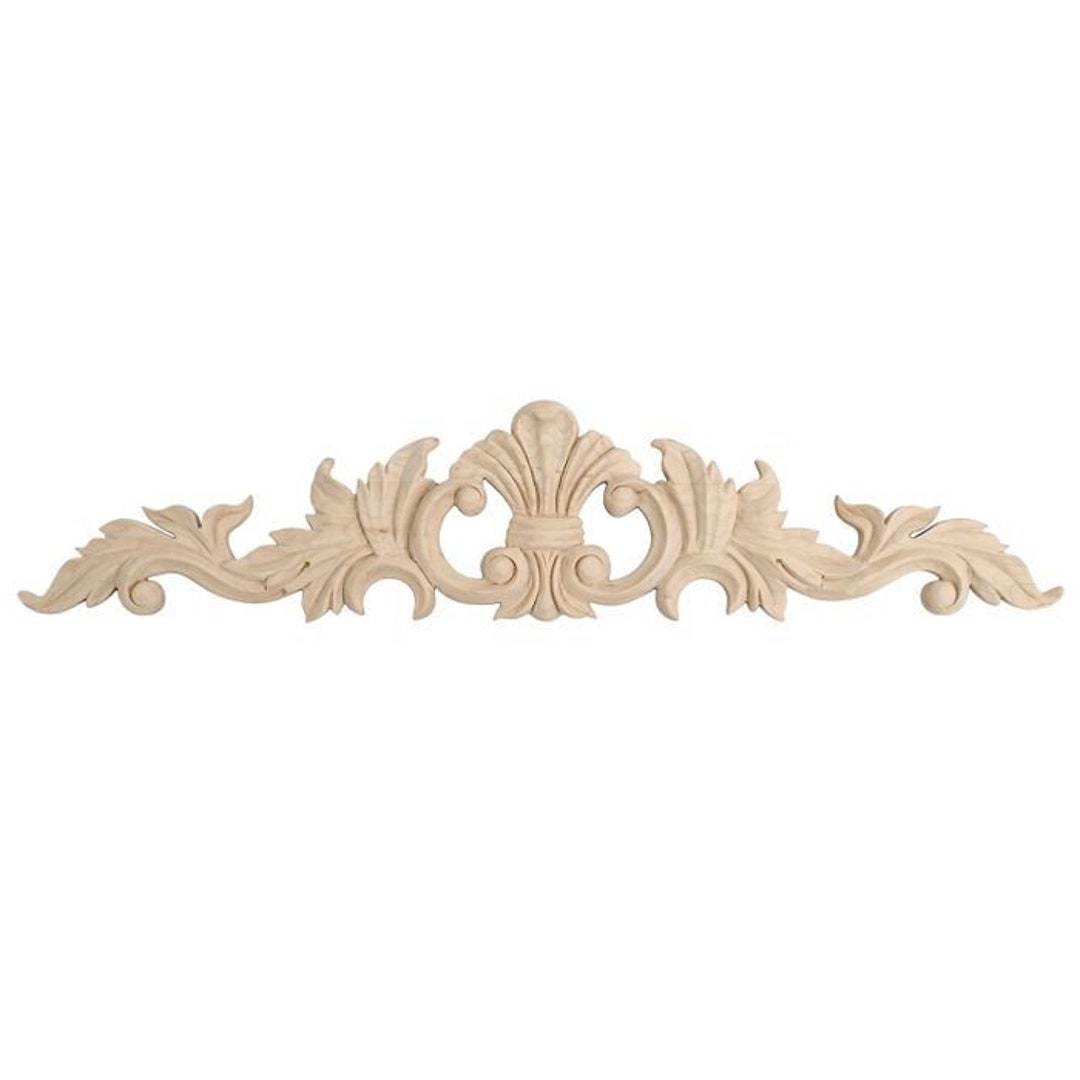 Unfinished Hand Carved North American Solid Hard Maple Wood Onlay ...