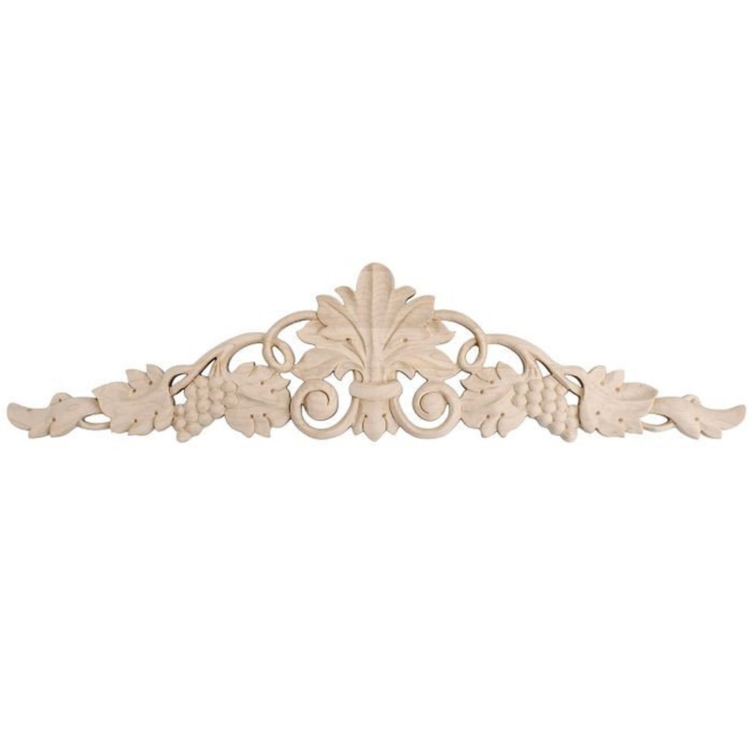 Hand Carved Maple Wood Onlay: Unfinished Grape Vine Applique - Etsy