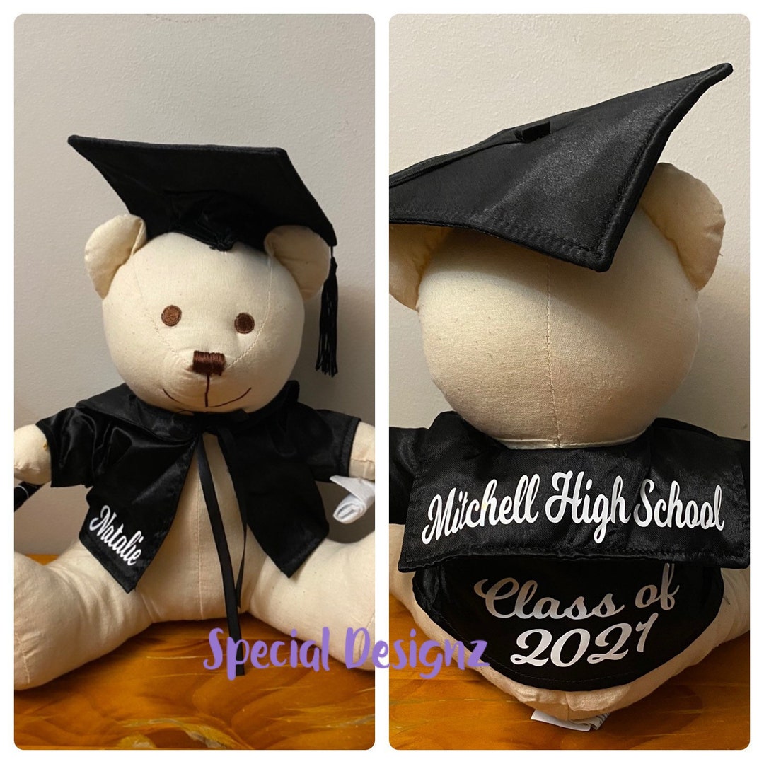 Signature Graduation Bear - 25 Cm - Etsy