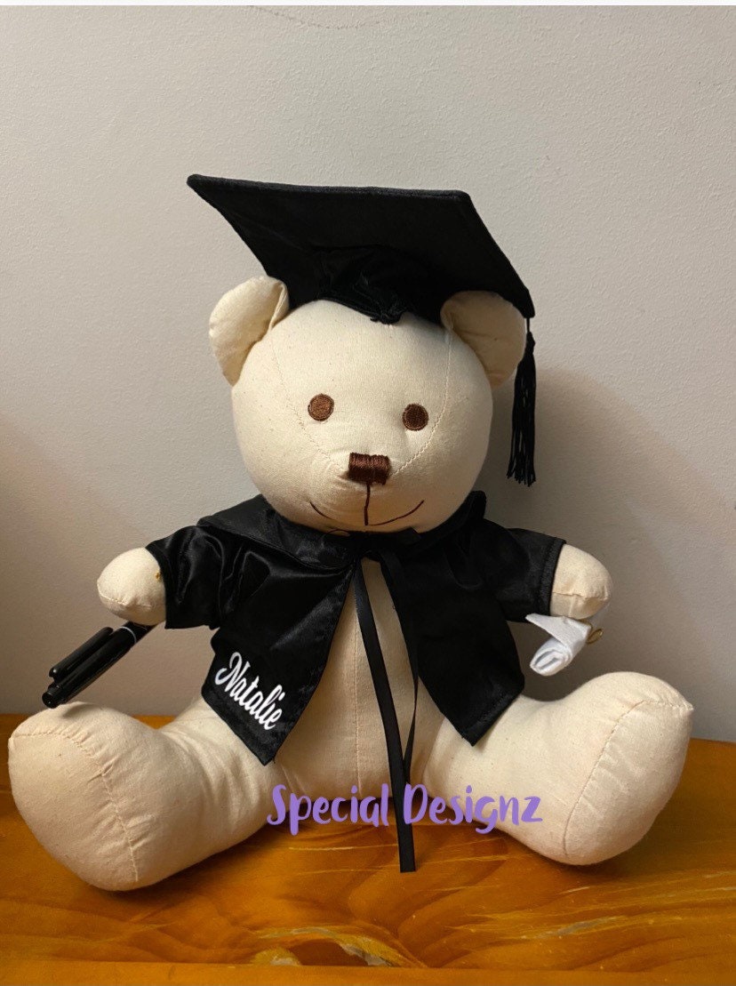 Signature Graduation Bear - 25 Cm - Etsy