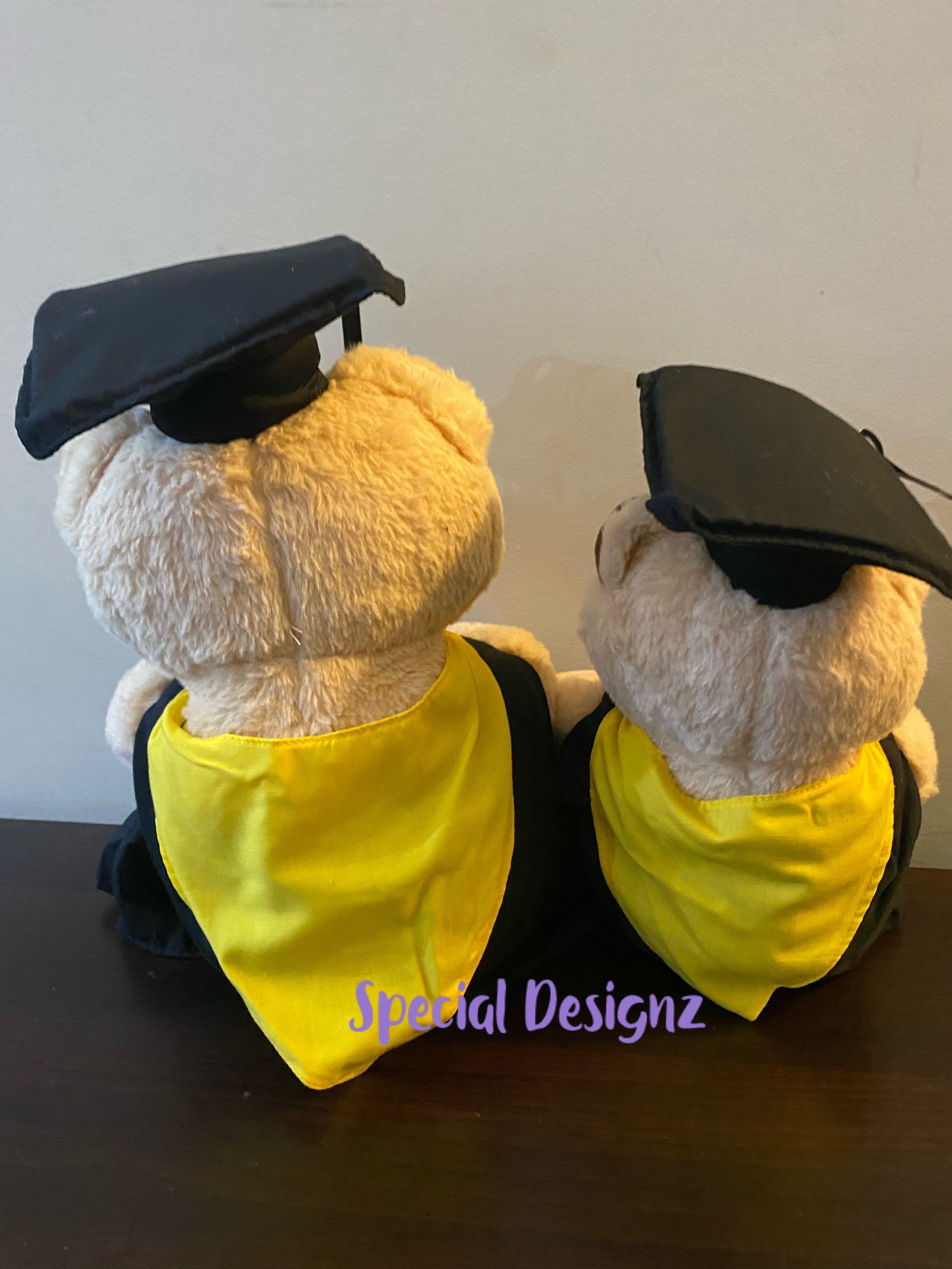 Personalised Graduation Bear - 25 and 34 Cm - Etsy Australia