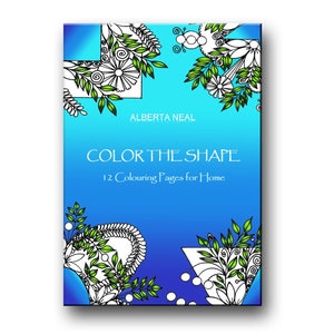 PDF Coloring Pages 12 Shapes Instant Download Printable Educational ...