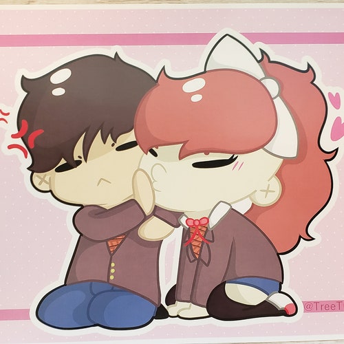 Doki Doki Literature Club Wedding Dress Sayori double | Etsy