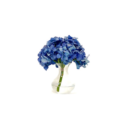 Silk Dried Hydrangeas Artificial Hydrangeas Vintage | Etsy