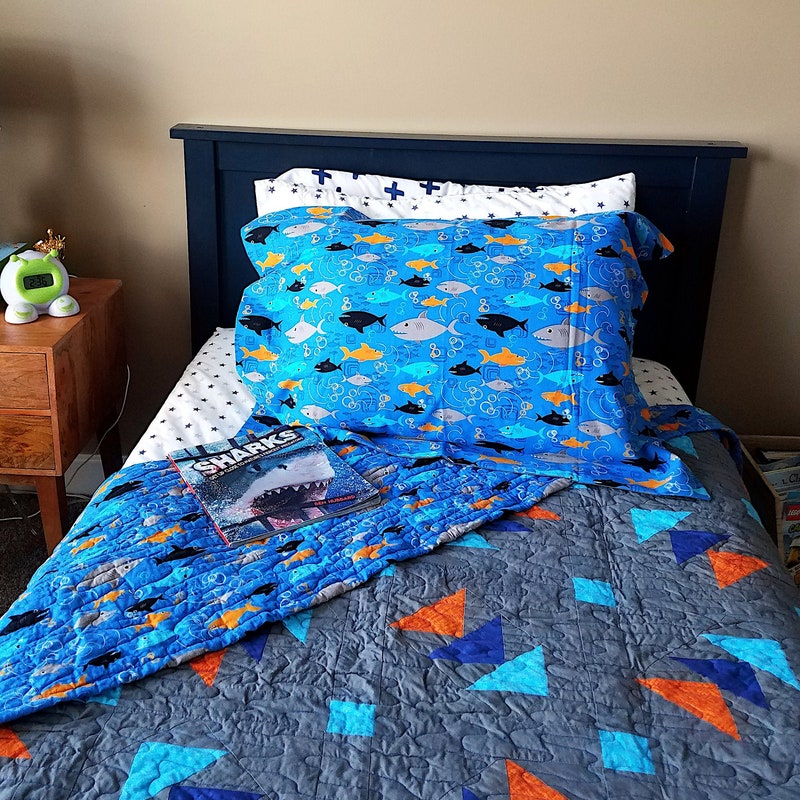 Shark Bedding - Etsy