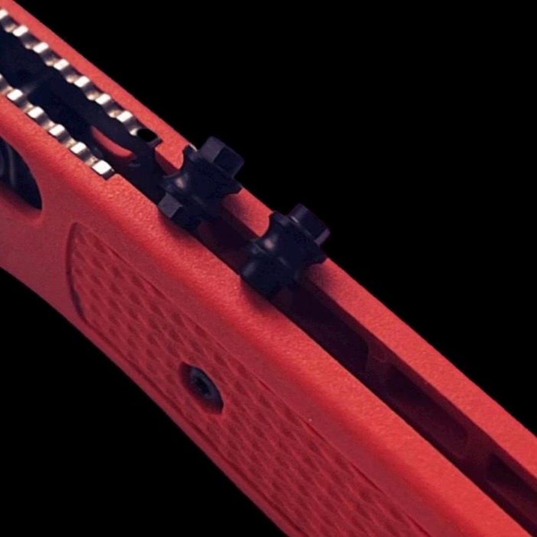 Replacement Scale Barrel Spacers Black Aluminium Benchmade Bugout ...