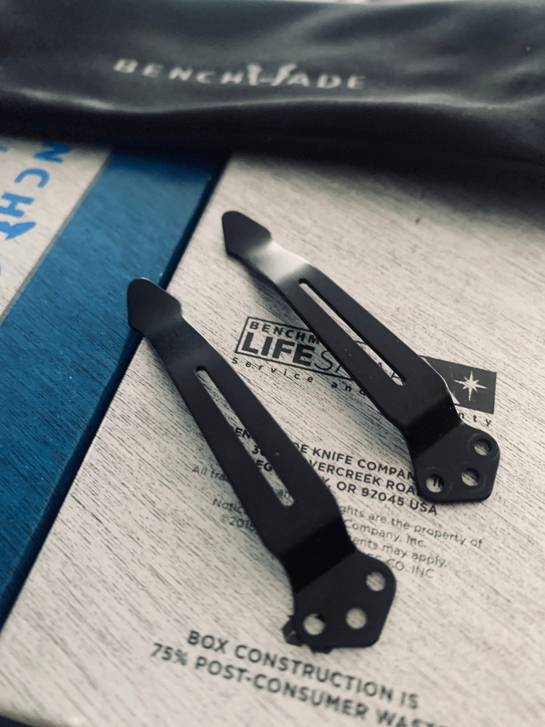 Benchmade Freek Barrage Boost TITANIUM Replacement Carry Pocket Clip ...