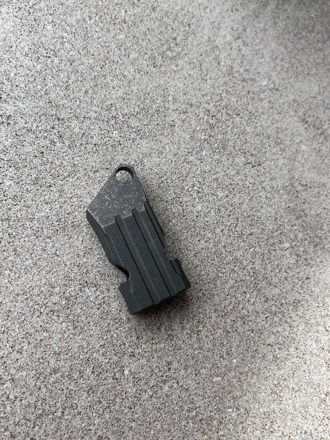 Titanium Double Barrel Whistle / High Frequency / Survival / Custom ...