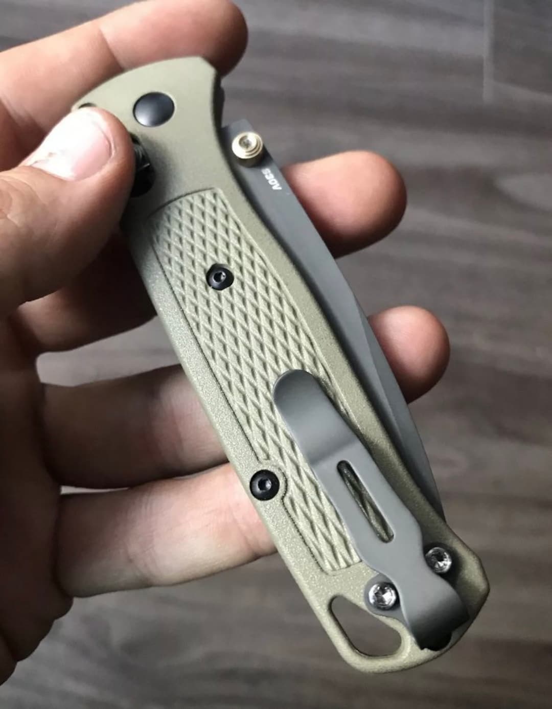Benchmade Mini Bugout CUSTOM NASA Grade Titanium Pocket Clip Screws ...