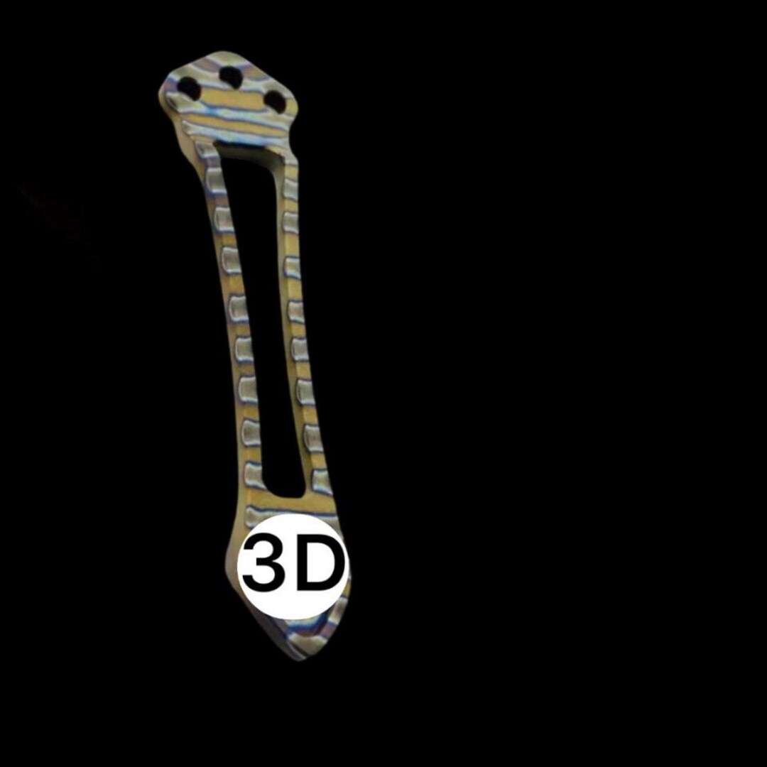 Fits Benchmade Boost Freek Barrage • 3D XTT Titanium Pocket Clip ...