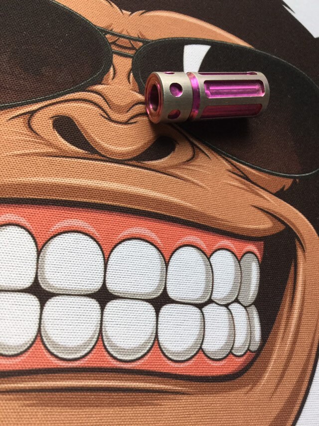 V-TRON Titanium Lanyard Bead Purple EDC Custom | Etsy