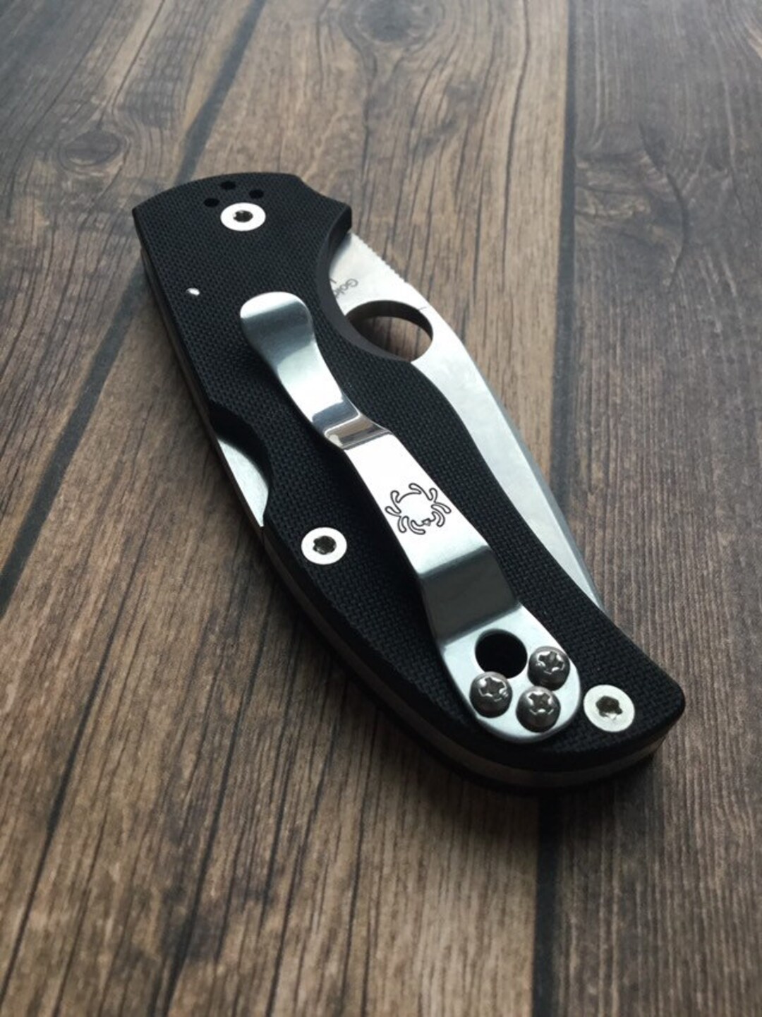 Spyderco Native 5 G10 Models TITANIUM PHILIPS Pocket Clip Screws - 3x ...