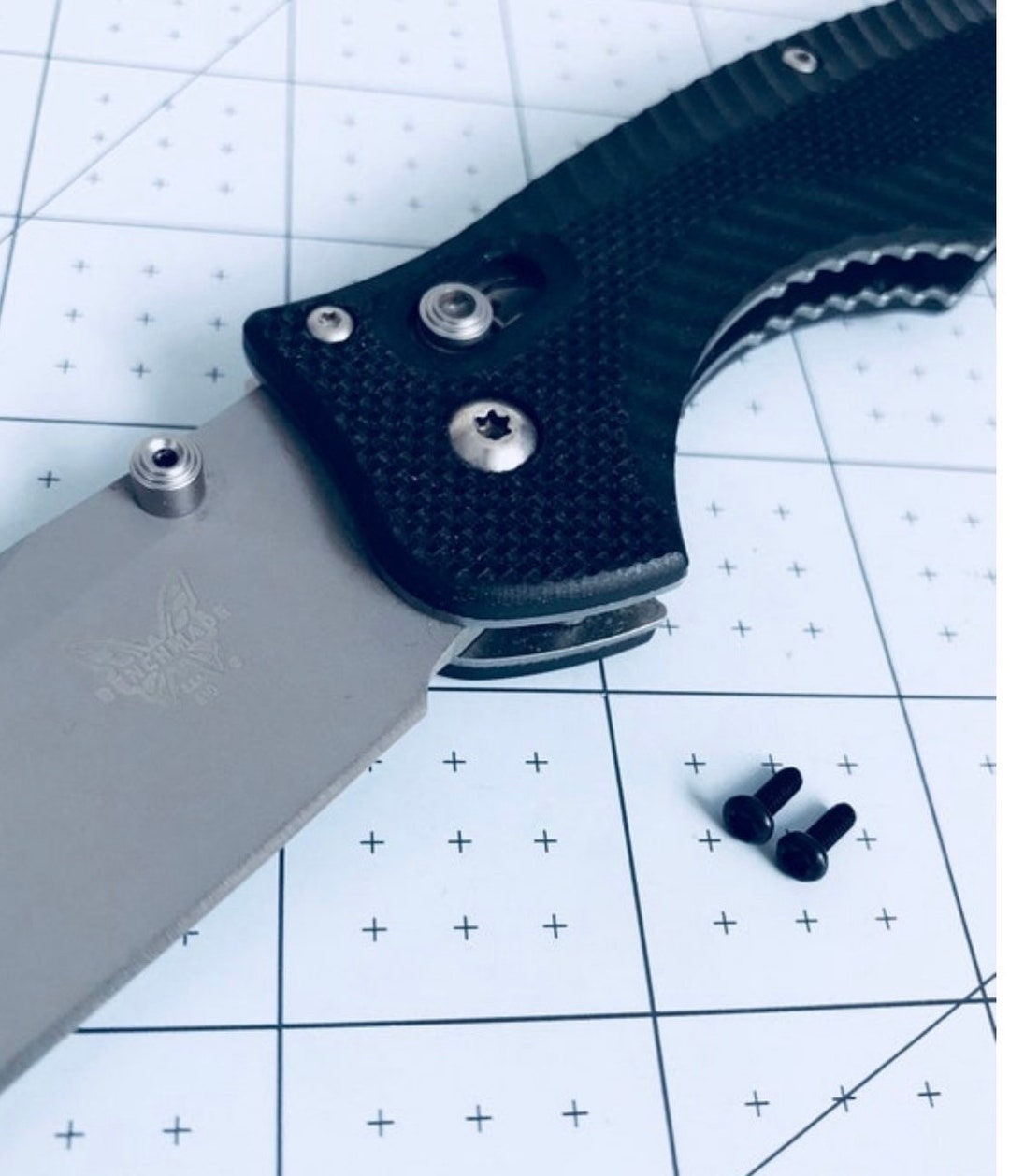 Benchmade Contego 810 (L) • BLACK TORX 8 Pocket Clip Screws - 3x Pocket ...