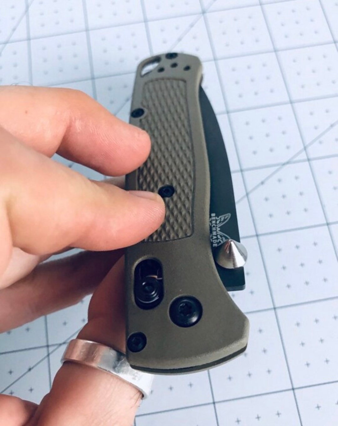 Benchmade Bailout Models CUSTOM Spike Thumb Stud 1x Stud More Listed - Etsy