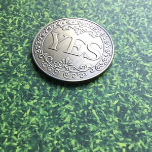 YES / No Coin • Solid Iron - Etsy