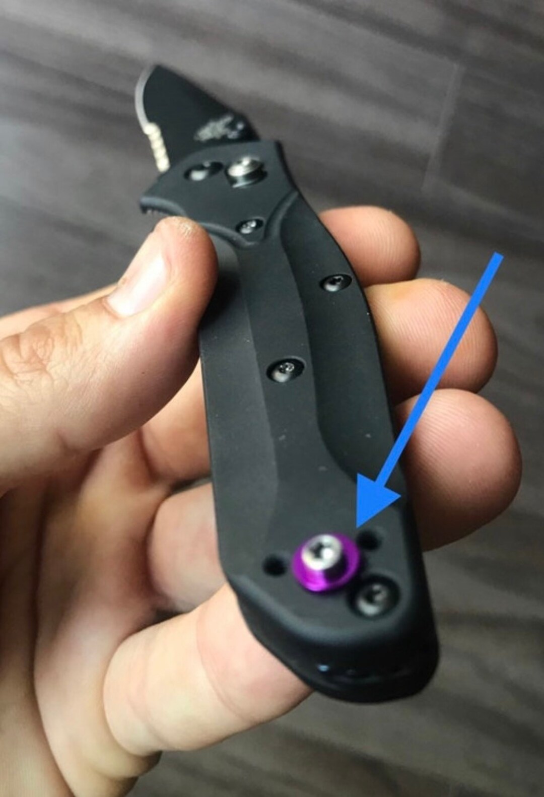 Fits Benchmade Fact Models • Scale Insert Stud • 1x Ring + Screw ...