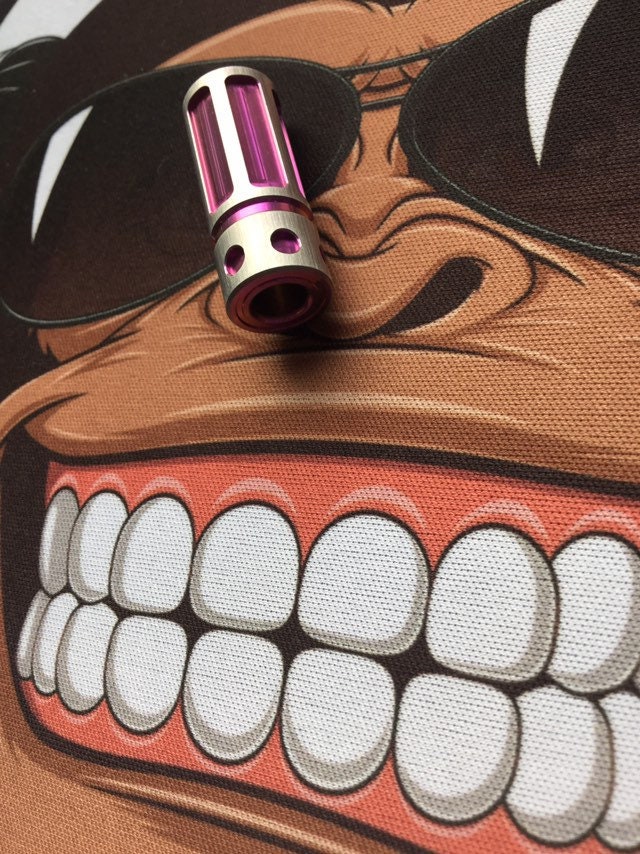 V-TRON Titanium Lanyard Bead Purple EDC Custom | Etsy