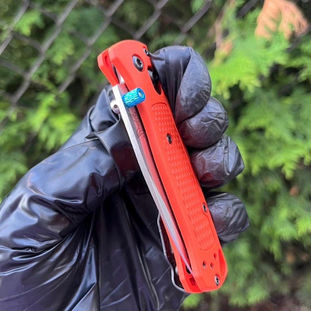 Fits Benchmade Models SUPER-GRIP Thumb Stud + NASA Back Screw ...