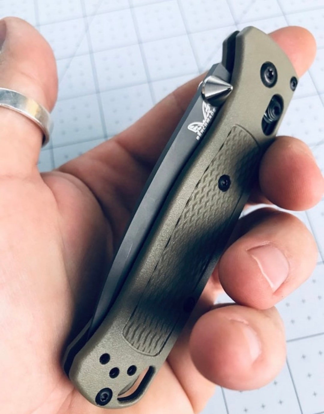 Benchmade Mini Freek Models - CUSTOM Spike Thumb Stud - 1x Stud - More ...