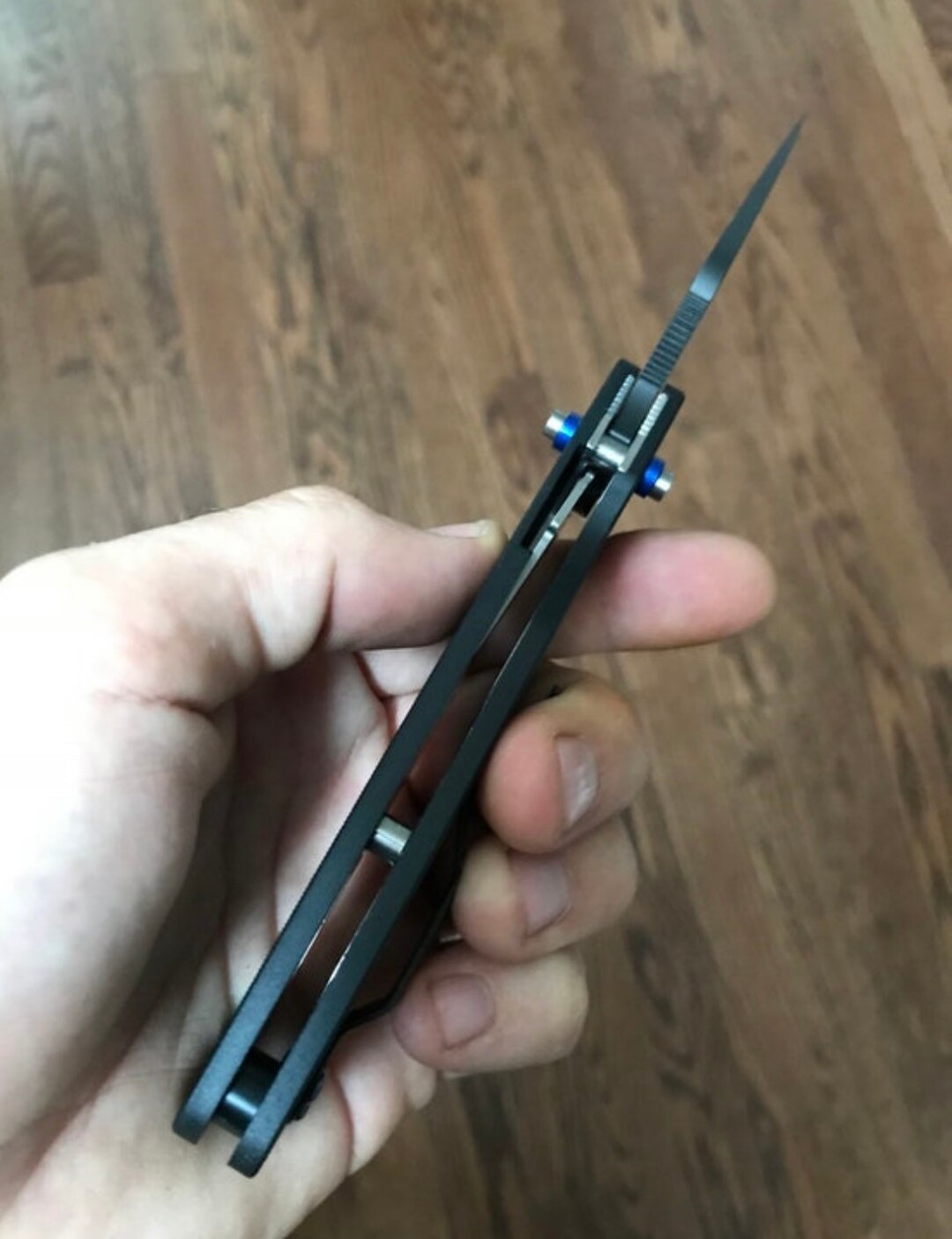 Spyderco Yojimbo 2 • Titanium Military Ribs • 2x Scale Insert Screws ...