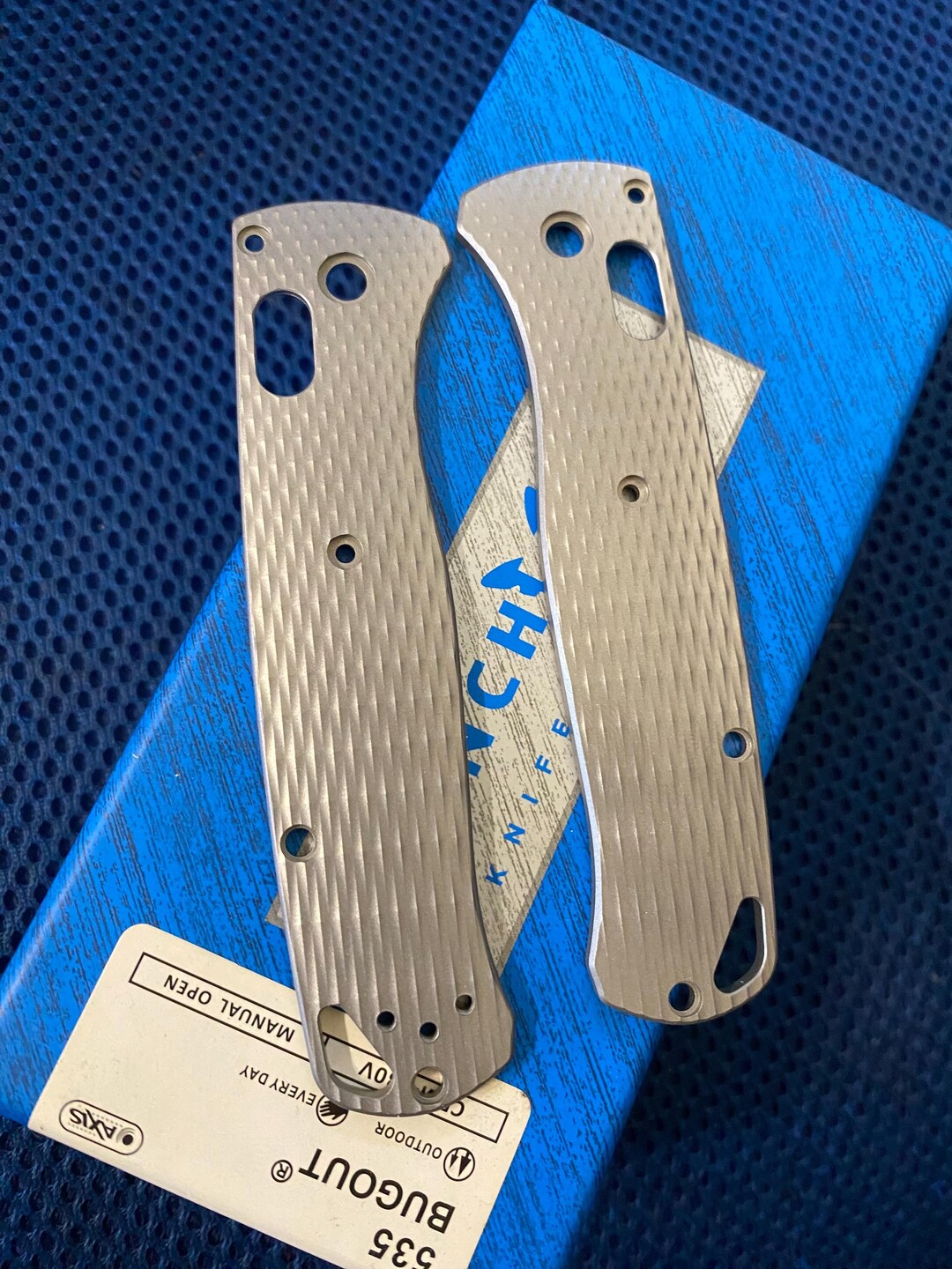 Fits Benchmade Bugout CUSTOM CNC Scale / TITANIUM Build - One Set - Etsy