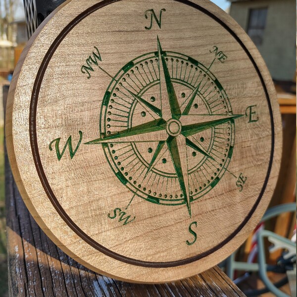 Compass Carving - Etsy