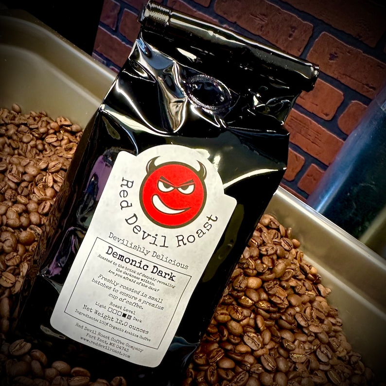 Demonic Dark 12oz. or 5 Lb Bag - Our Specialty-grade Coffee is Roasted ...