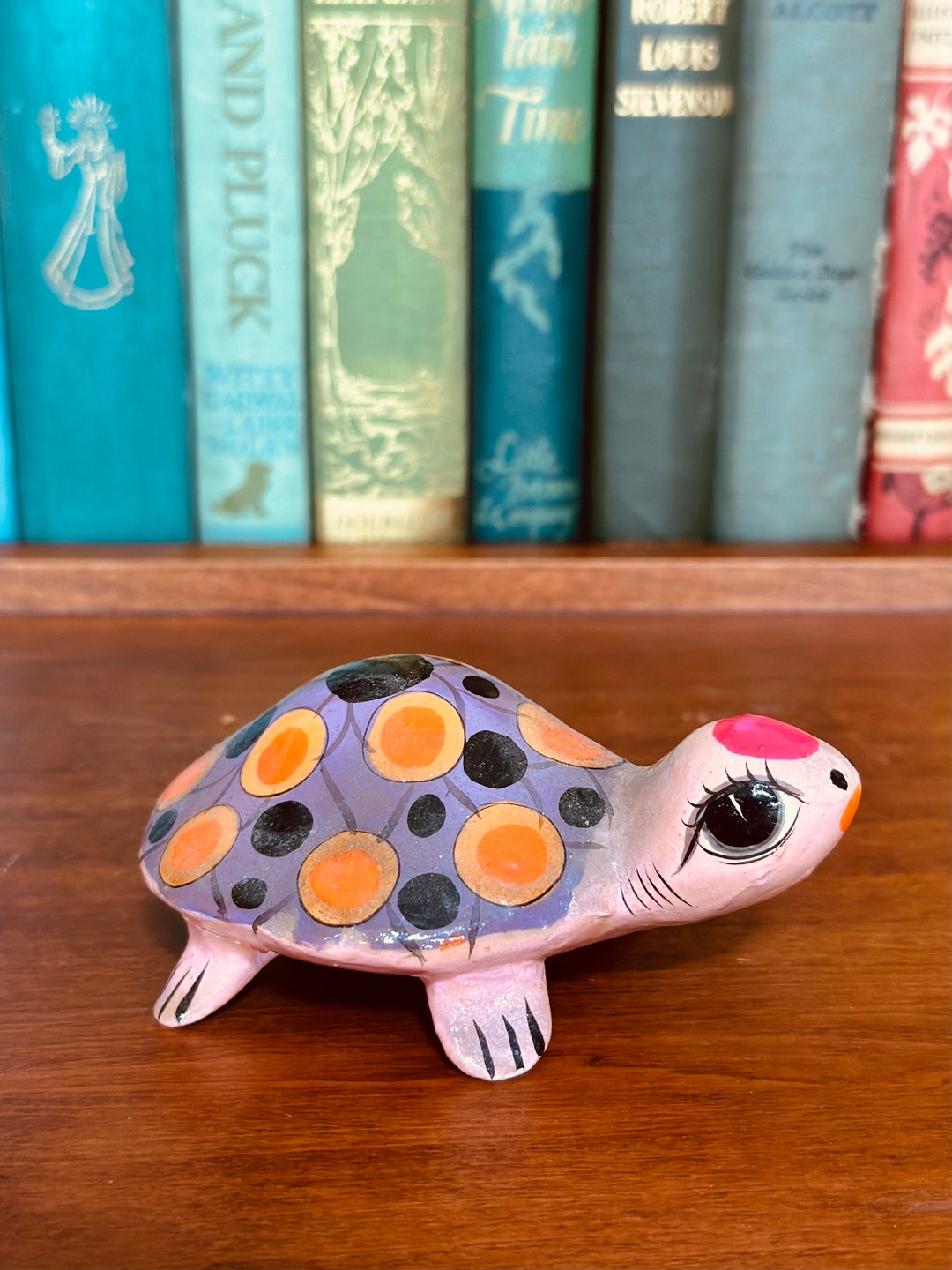 Jalisco Mexican Paper Mâché Turtle I Nuño - Etsy