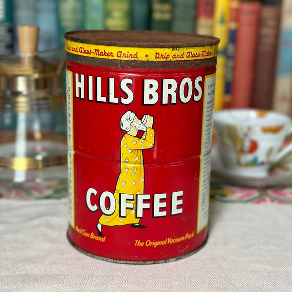 Vintage Coffee Tin - Etsy