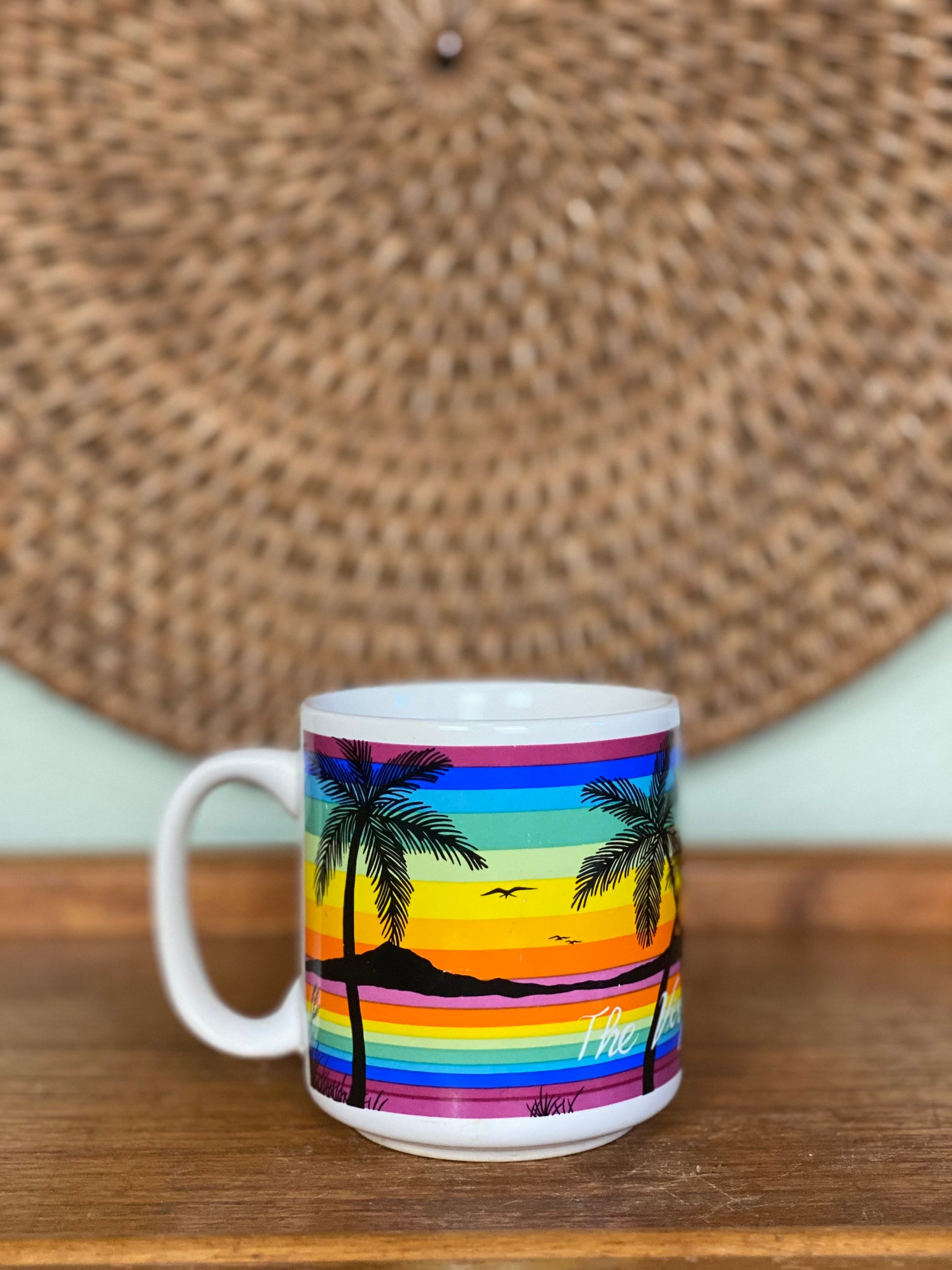 Vintage Virgin Islands Mug Paradise Souvenir Mug Rainbow Beach Mug - Etsy
