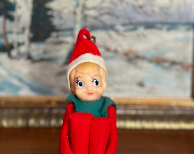 Vintage Knee Hugger Elf - Etsy