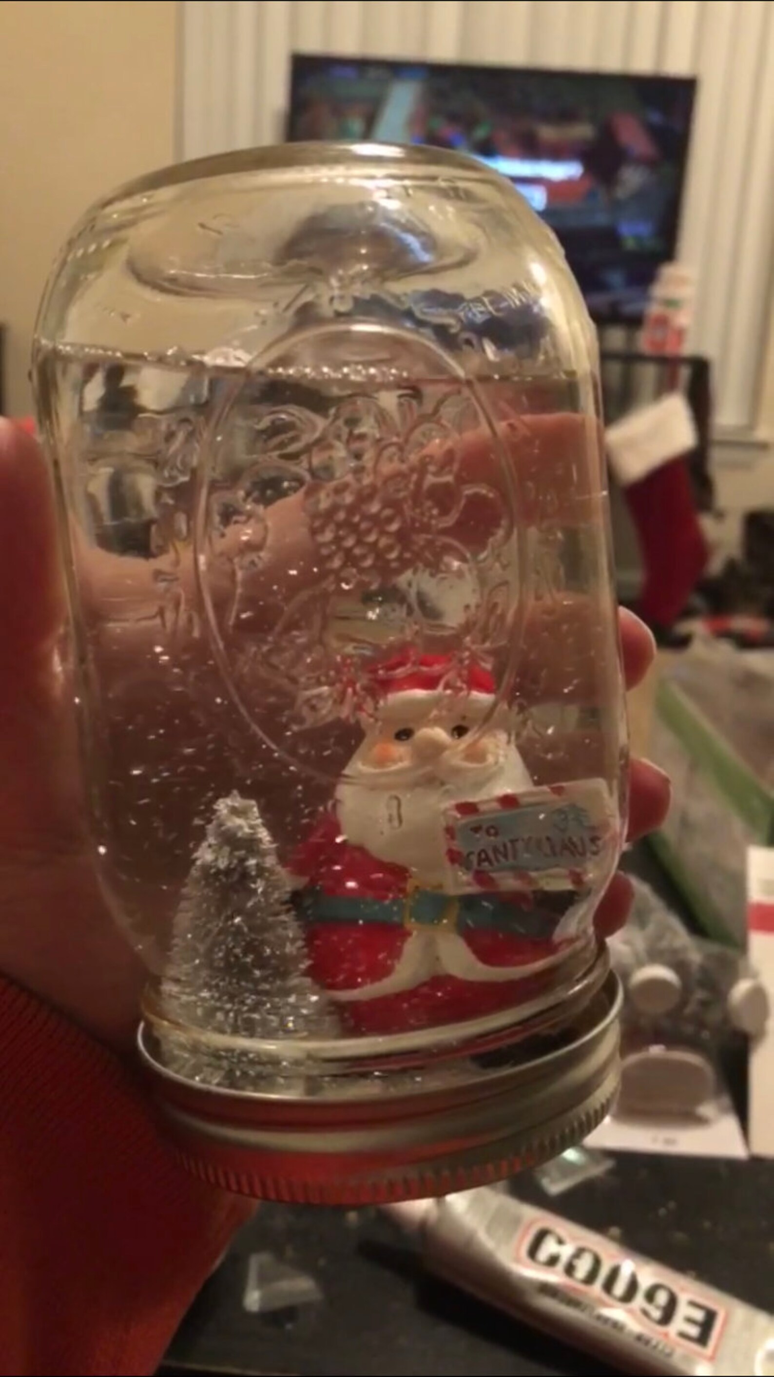 Ball Mason Jar Snowglobe - Etsy