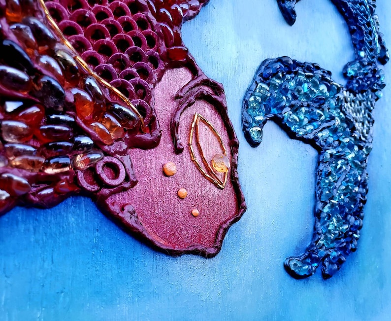 Koi Fish - Fire and Ice - Etsy