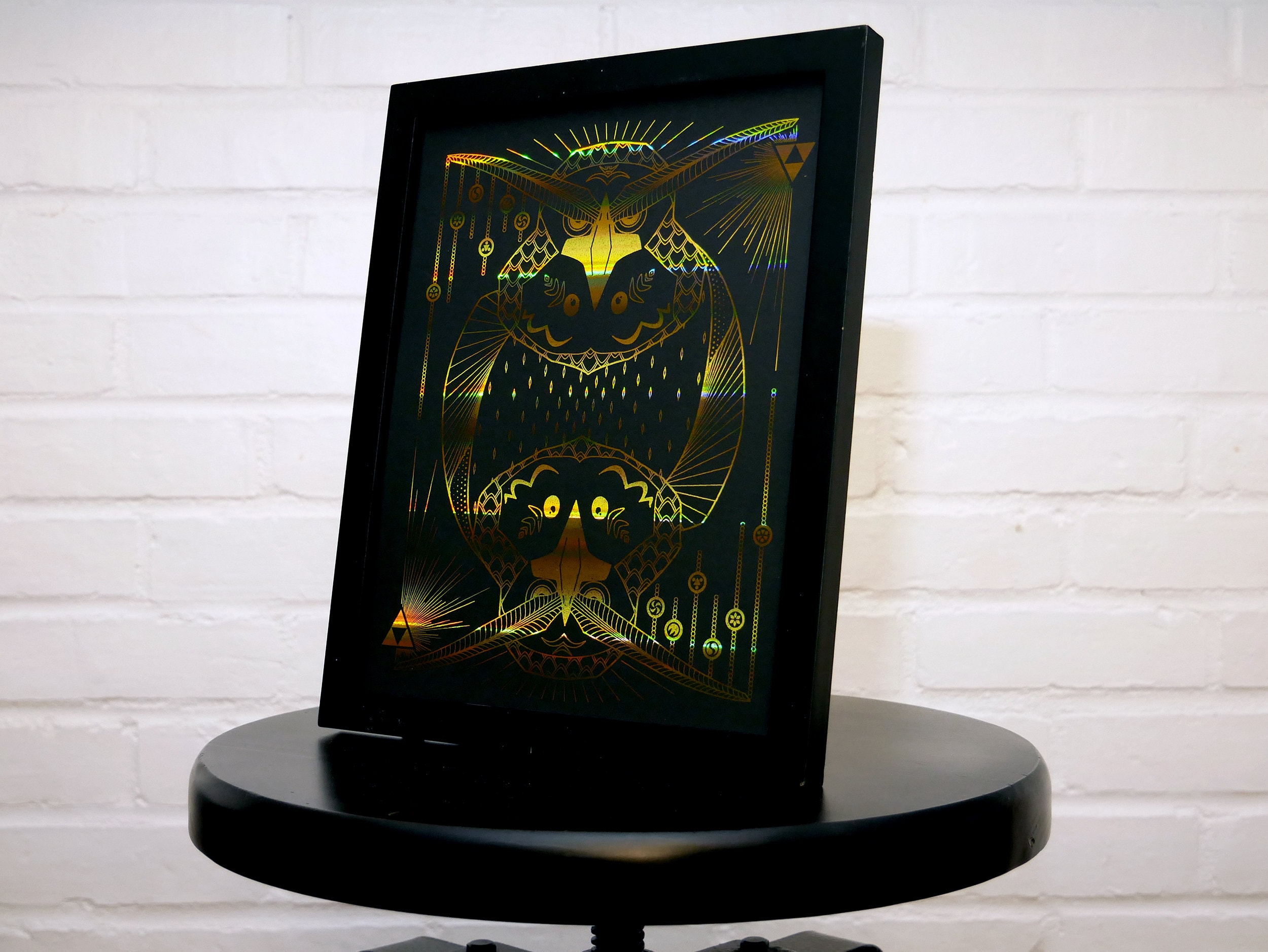 Kaepora Gaebora Zelda: Ocarina of Time Owl Foil Print | Etsy