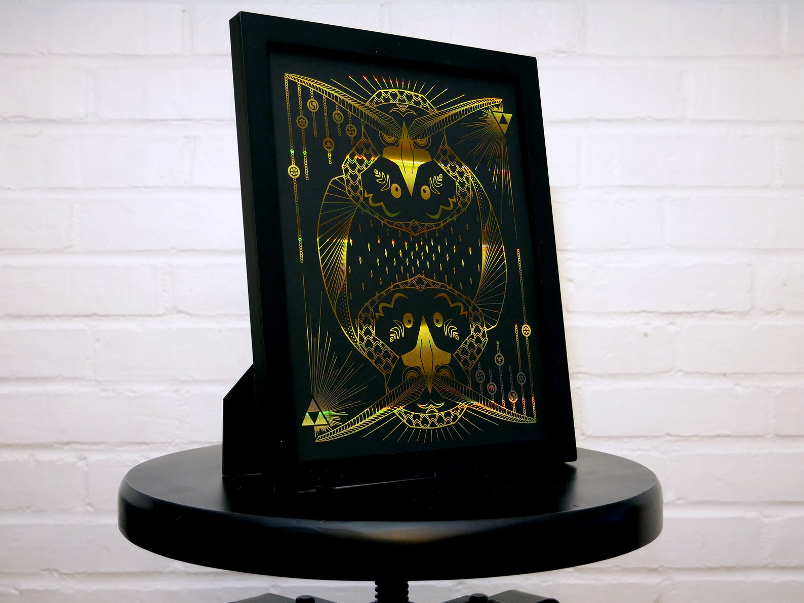 Kaepora Gaebora Zelda: Ocarina of Time Owl Foil Print | Etsy