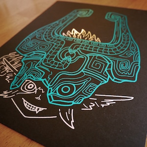 Midna From Legend of Zelda: Twilight Princess - Multi-color Foil Print ...
