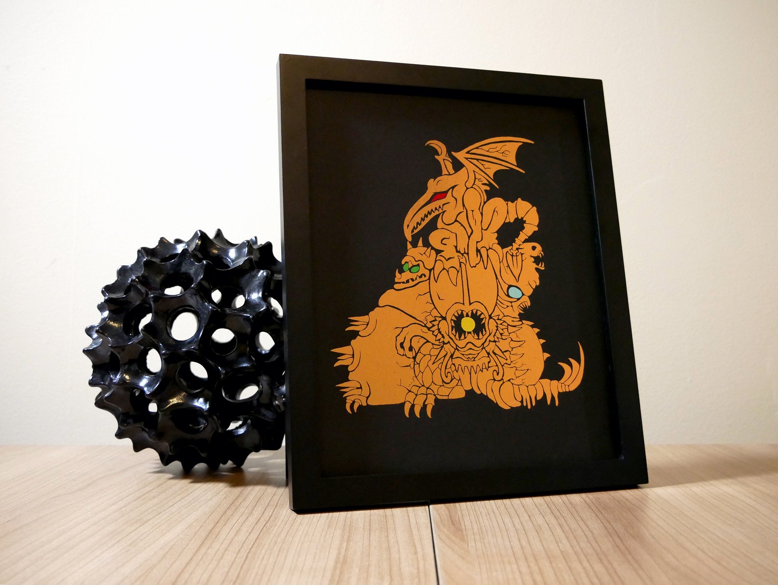 Super Metroid Boss Statue Multi-color Foil Print - Etsy