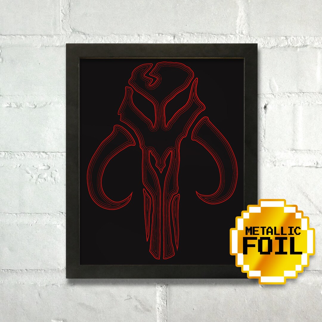 Handmade Television Movie Wall Art: Mandalorian 'bantha'/mythosaur ...