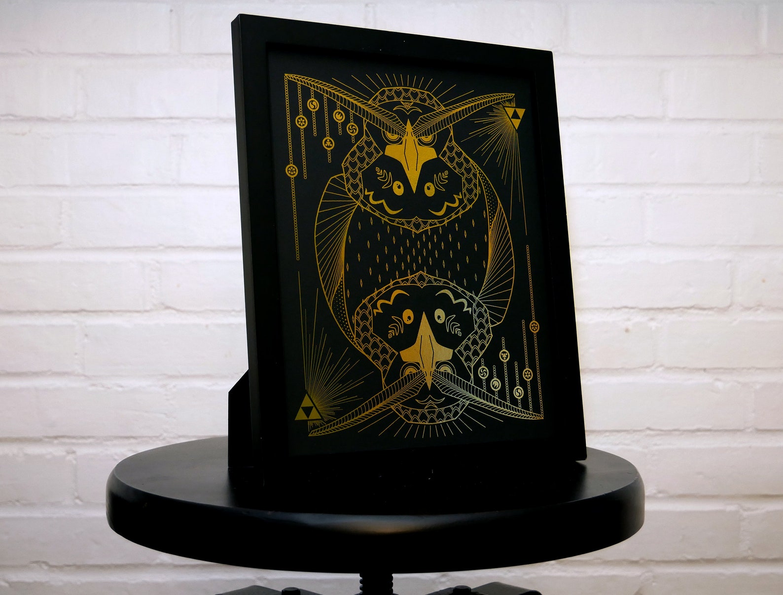 Kaepora Gaebora Zelda: Ocarina of Time Owl Foil Print | Etsy