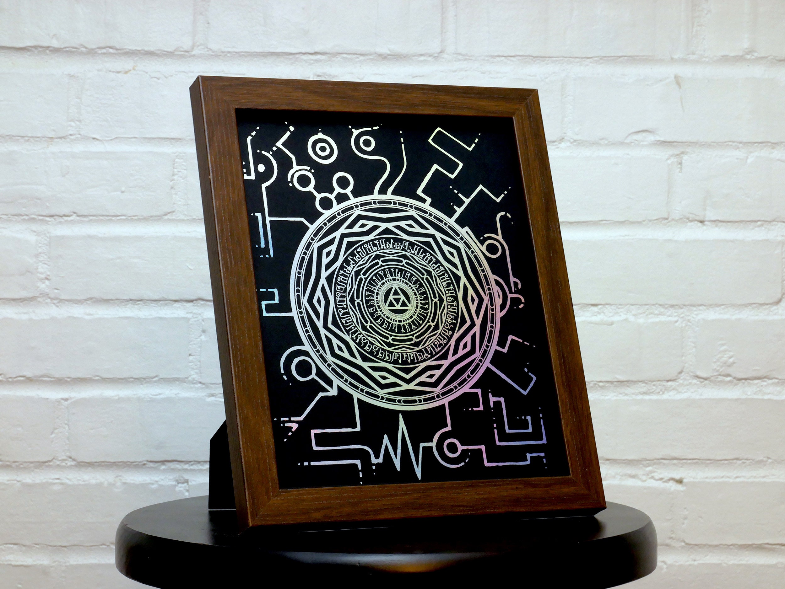 Zelda Twilight Princess Mirror of Twilight Foil Print | Etsy