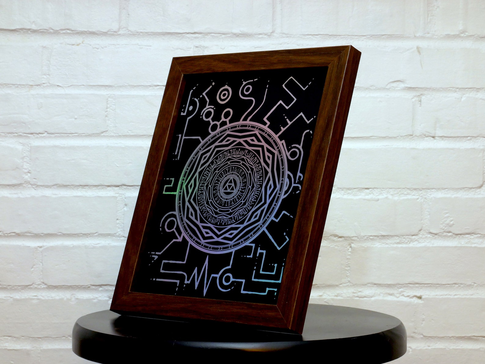 Zelda Twilight Princess Mirror of Twilight Foil Print - Etsy