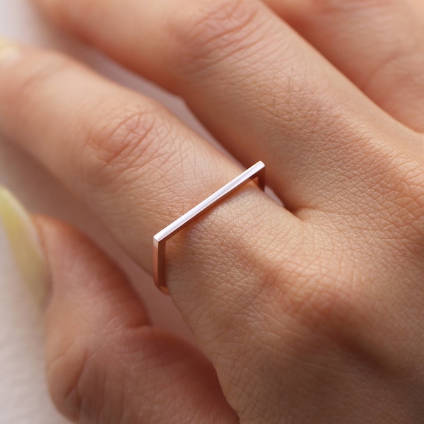 Bar Ring - Etsy