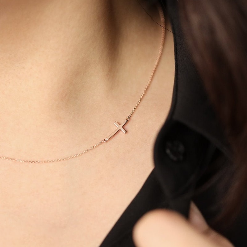 Sideways Cross - Etsy