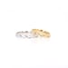 Herringbone Eternity Ring, 14K Gold 3mm Chevron Groove Ring, Wide ...