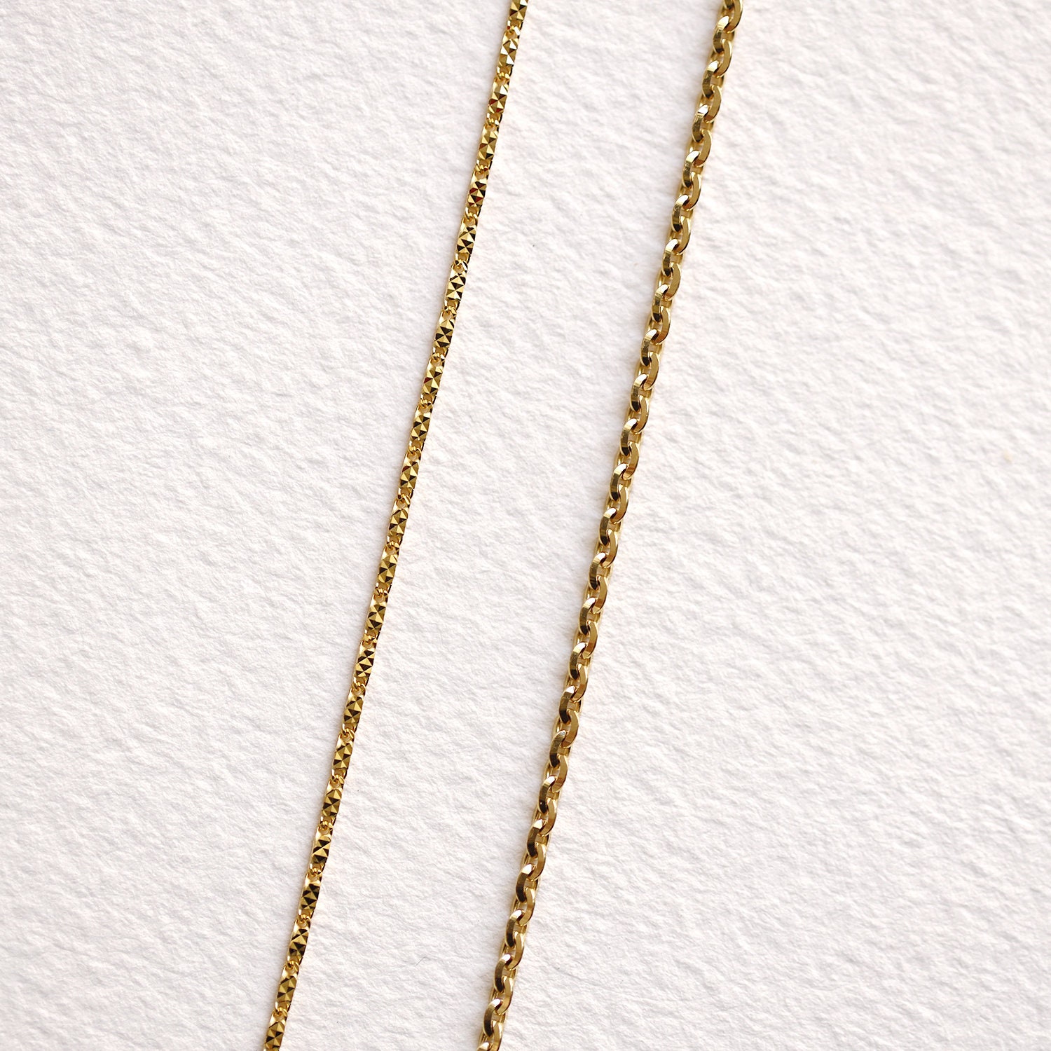 Thick Raso Chain Necklace Gold Chain Necklace 14K Solid Gold | Etsy