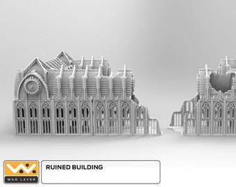 Gothic Modular Tower / Fantasy / D&D / Rubble / Terrain / War | Etsy
